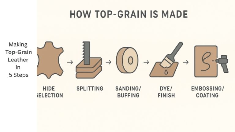 What Is Top-Grain Leather? - No-Nonsense Guide for Leather Lovers ...