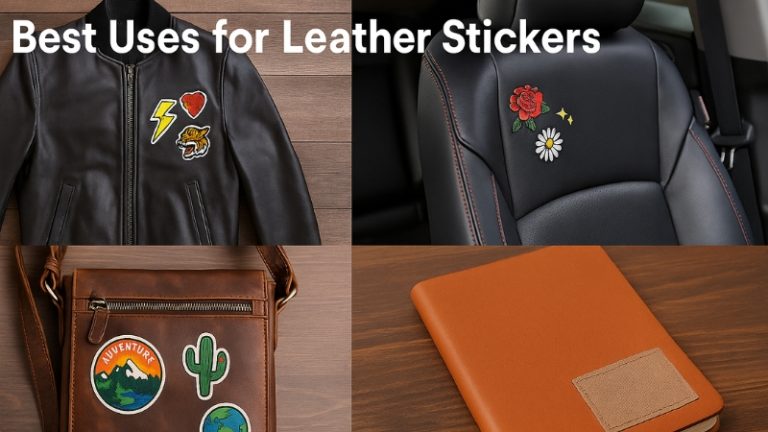 Best Stickers for Leather: How to Choose, Apply, and Make Them Last ...