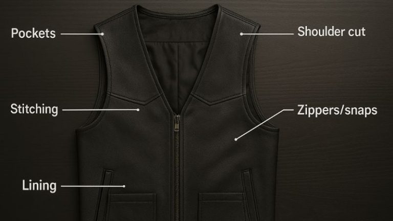 Men’s Leather Vest Guide - Types, Styling Tips & How to Choose the ...