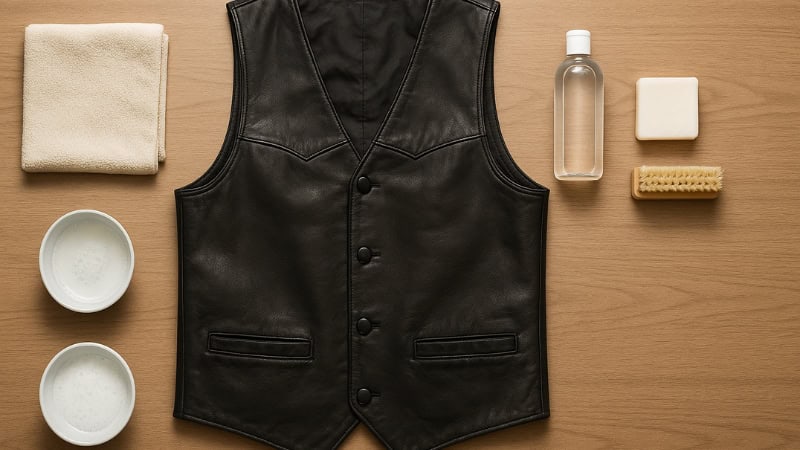 How to Clean a Leather Vest: Step-by-Step Guide for Safe, Effective ...