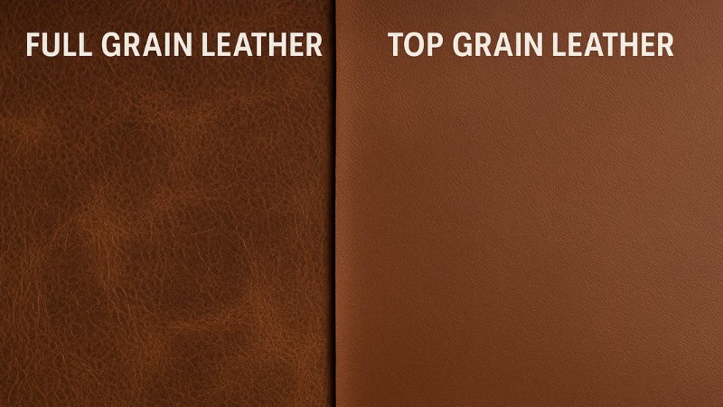 Top Grain vs Full Grain Leather Explained - Which Is Better and Why ...