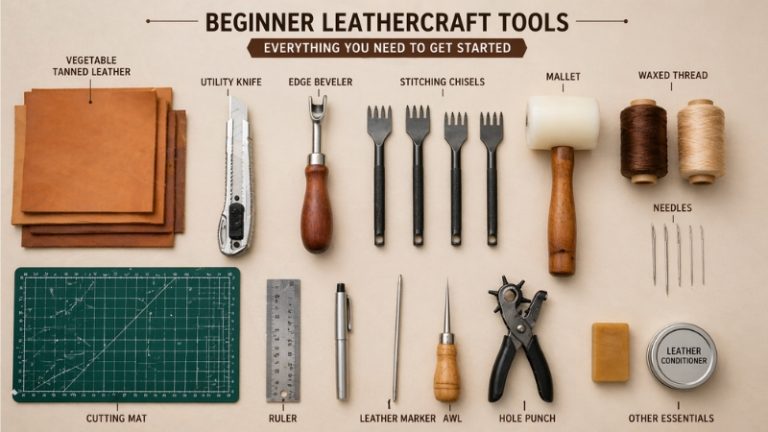 12 Simple Leather Projects for Beginners: You Can Make Today | Leather ...