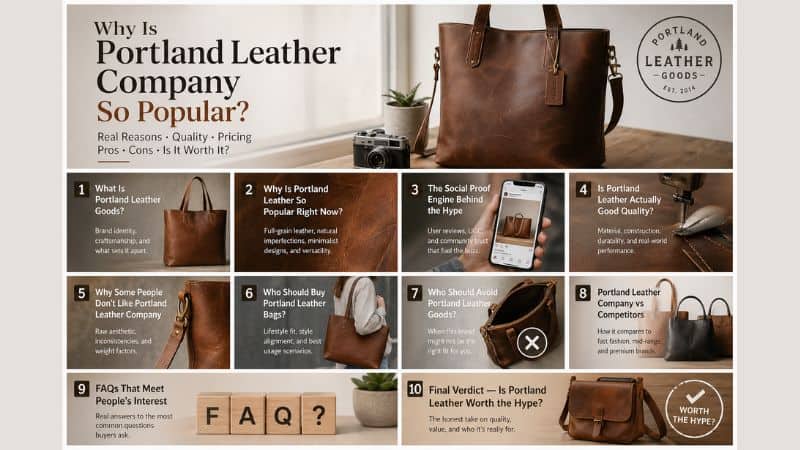 Why Is Portland Leather Company So Popular? - Real Reasons Behind the ...