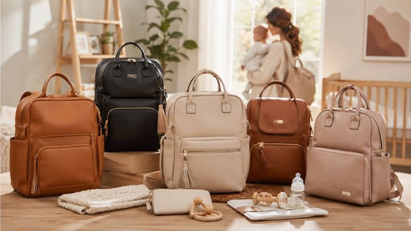 10 Best Leather Diaper Bags for Stylish Parents - 2026 Buying Guide ...
