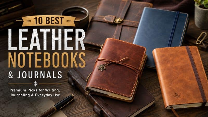 10 Best Leather Notebooks & Journals for Writing, Travel & Everyday Use ...