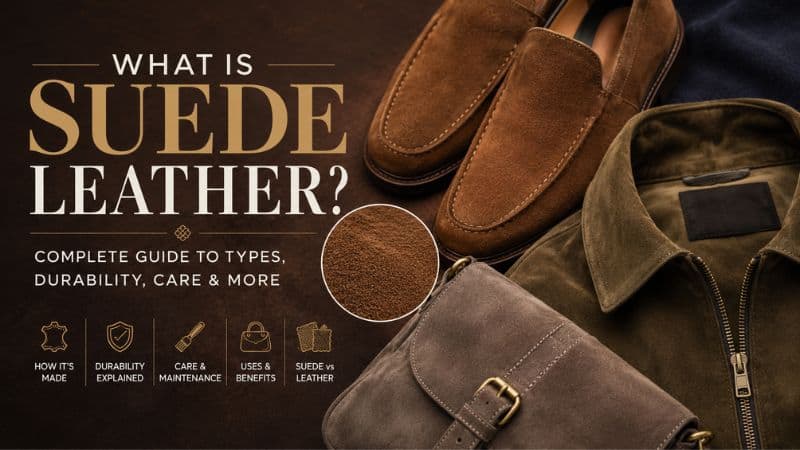 What Is Suede Leather? Guide to Types, Durability, Care & Quality ...